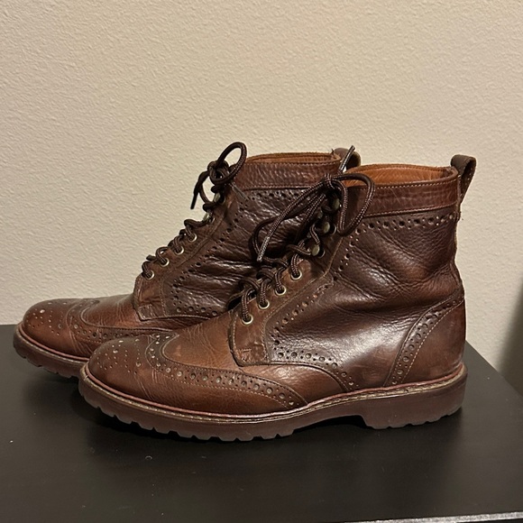 Allen Edmonds | Shoes | Allen Edmonds Brown Leather Boots | Poshmark